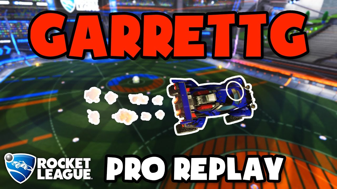 GarrettG Pro Ranked 2v2 #93 - Rocket League Replays - YouTube
