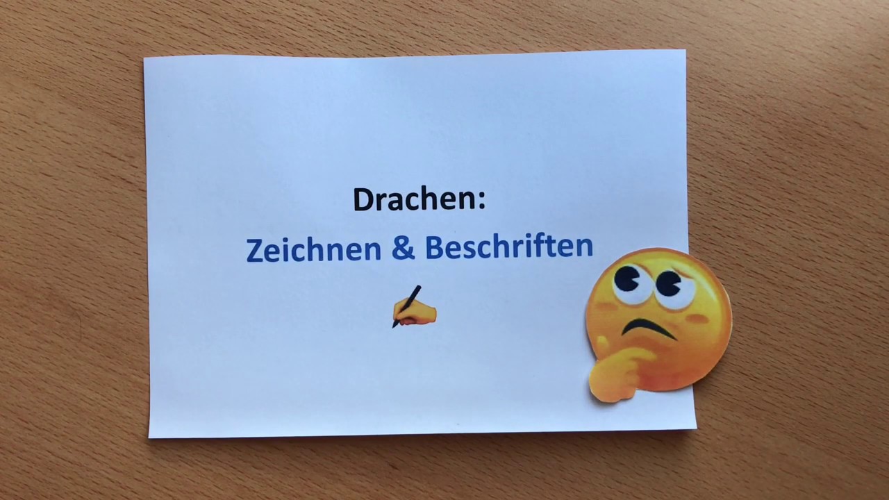 9 Mathe Fvs Drachen zeichnen und beschriften - YouTube