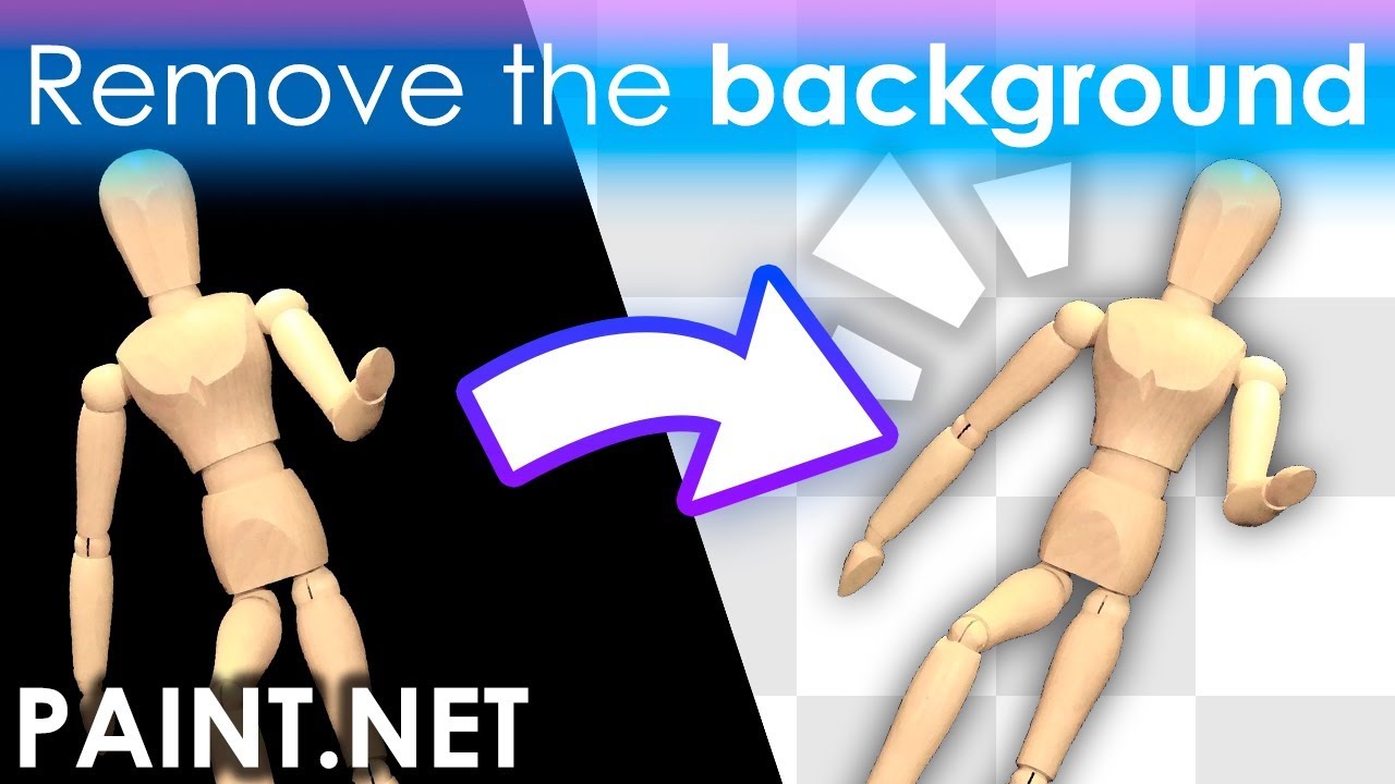 Paint Net Remove The Background YouTube Paint Net Remove The Background YouTube