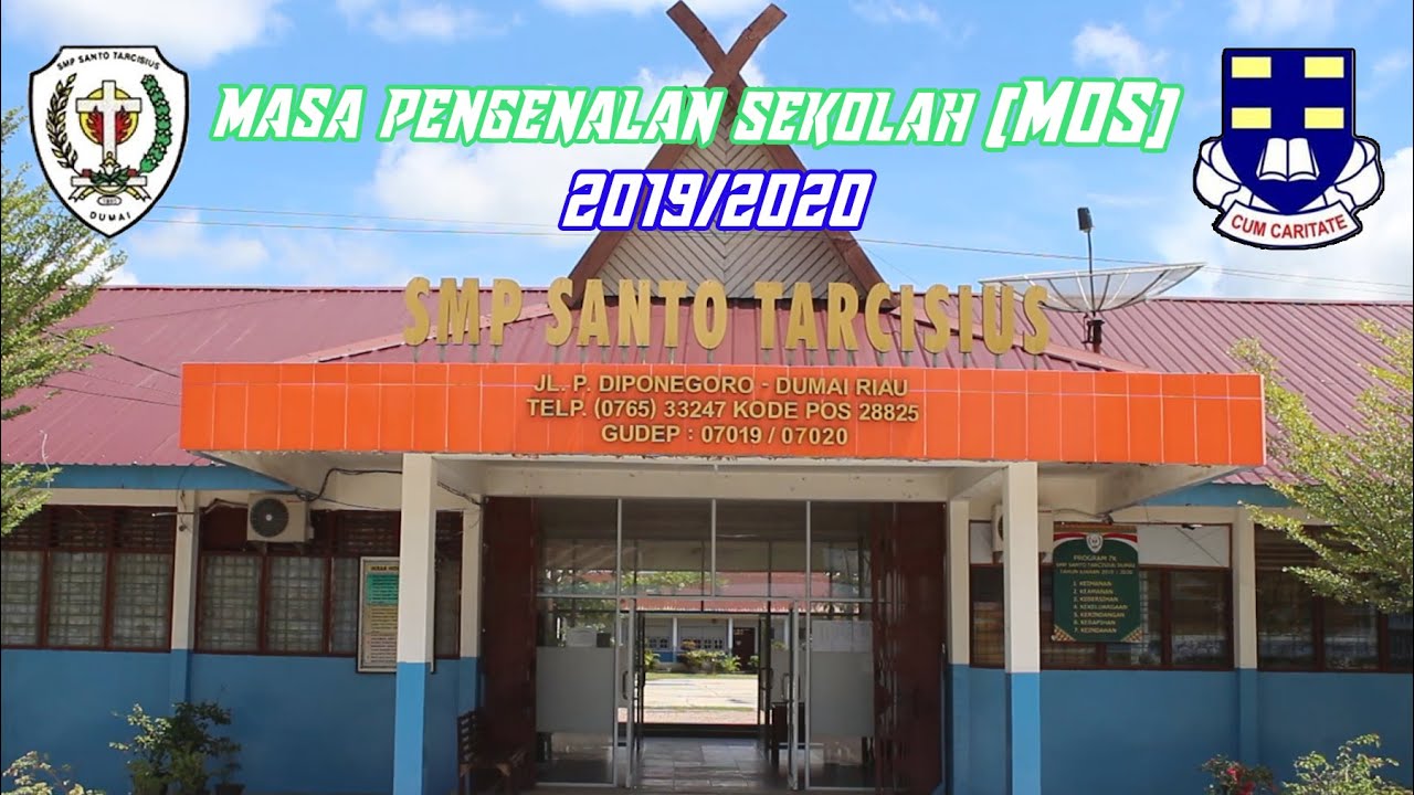 Masa Pengenalan Sekolah (MOS) SMP Santo Tarcisius 2019/2020 - YouTube