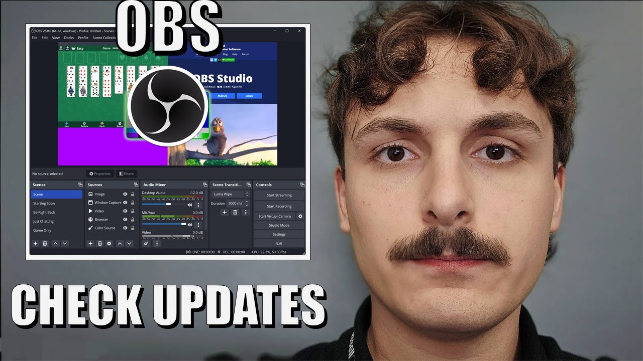 How to Check For Updates in OBS - Quick Guide - YouTube