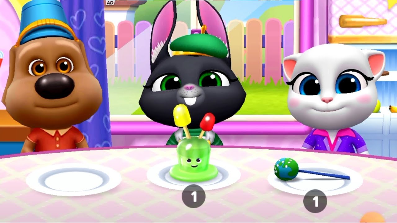 Talking ]tom and friends tom full Masti kids talking tom and angela ...