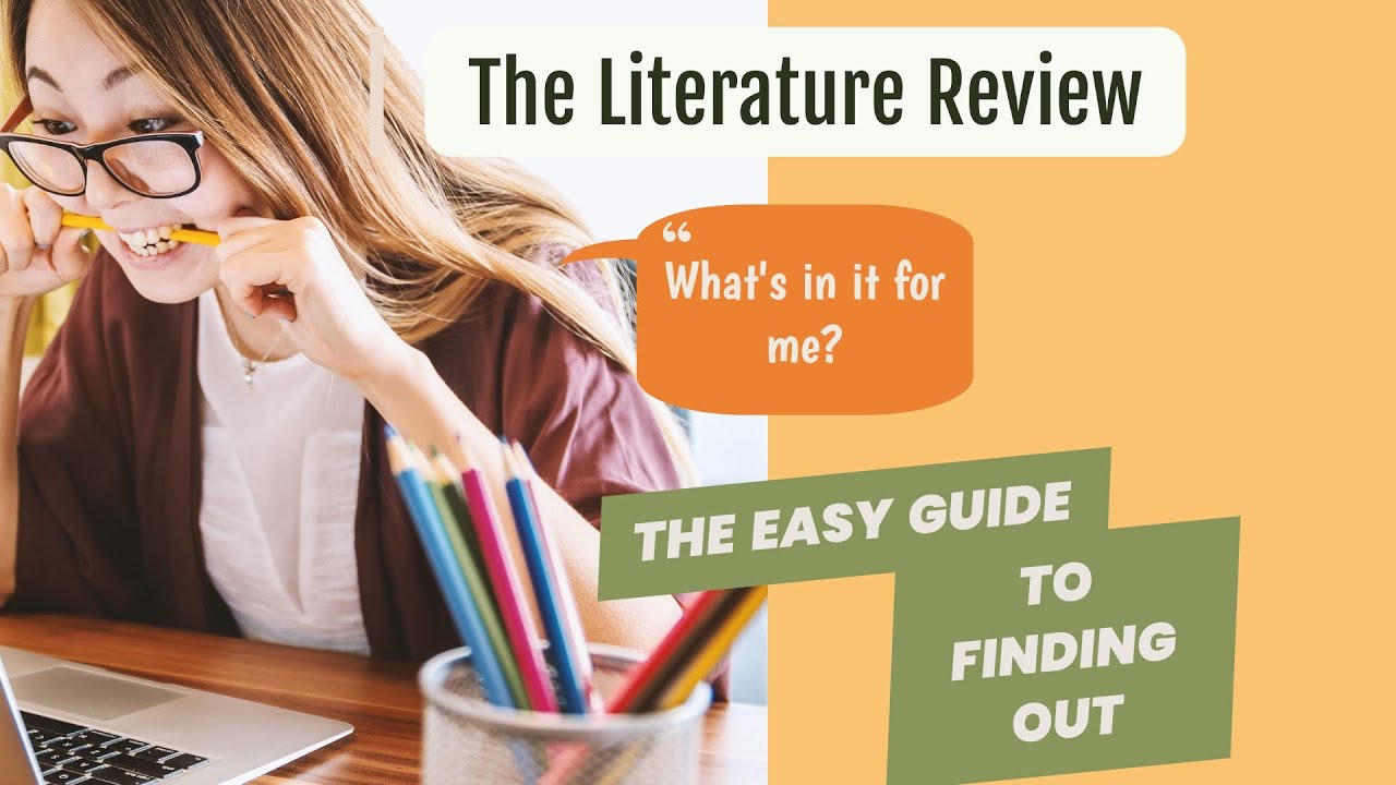 The Unexpected Truth about Writing a Literature Review: A Friendly ...