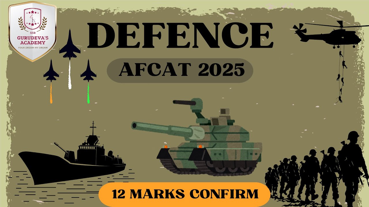 COMPLETE DEFENCE BASED QUESTIONS AFCAT 1 2025 | CURRENT AFFAIRS FOR ...