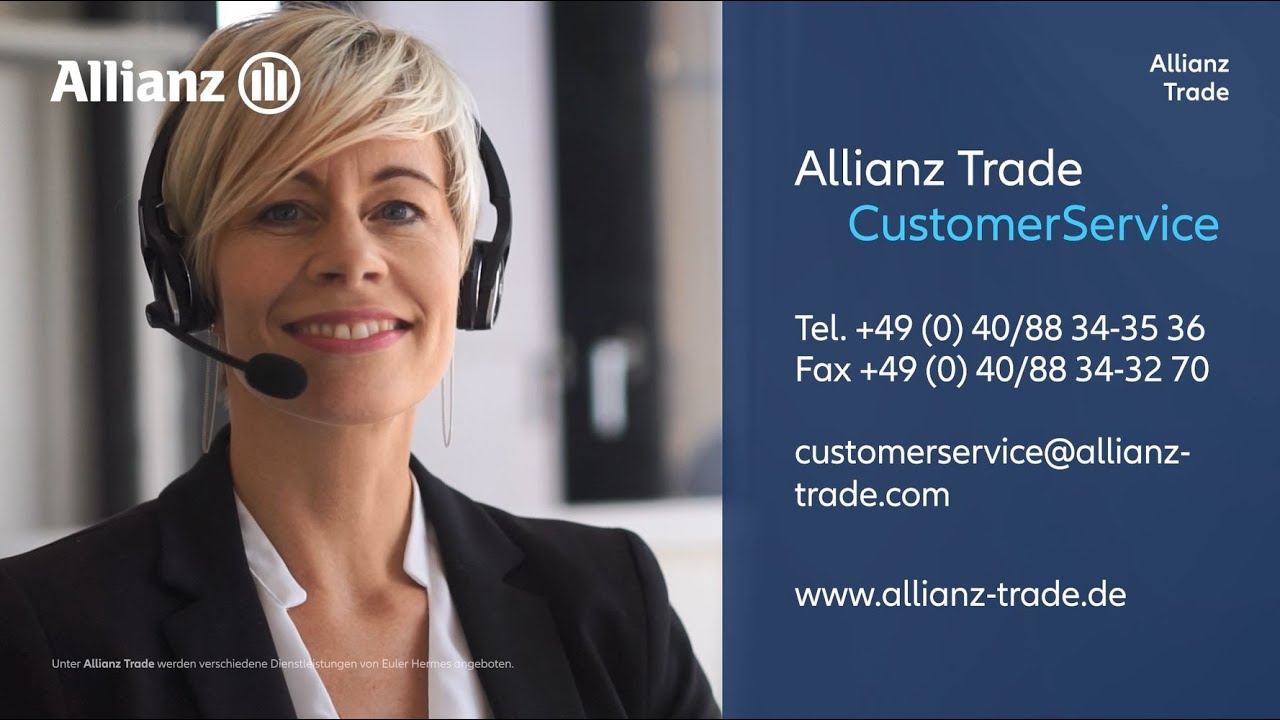 Ihr Allianz Trade Customer Service - YouTube
