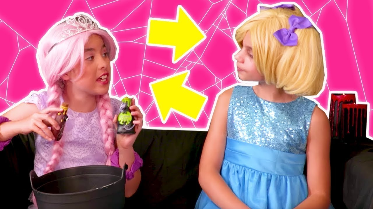 Princesses Switch Body! - Princess Body Swap Mix-up - YouTube