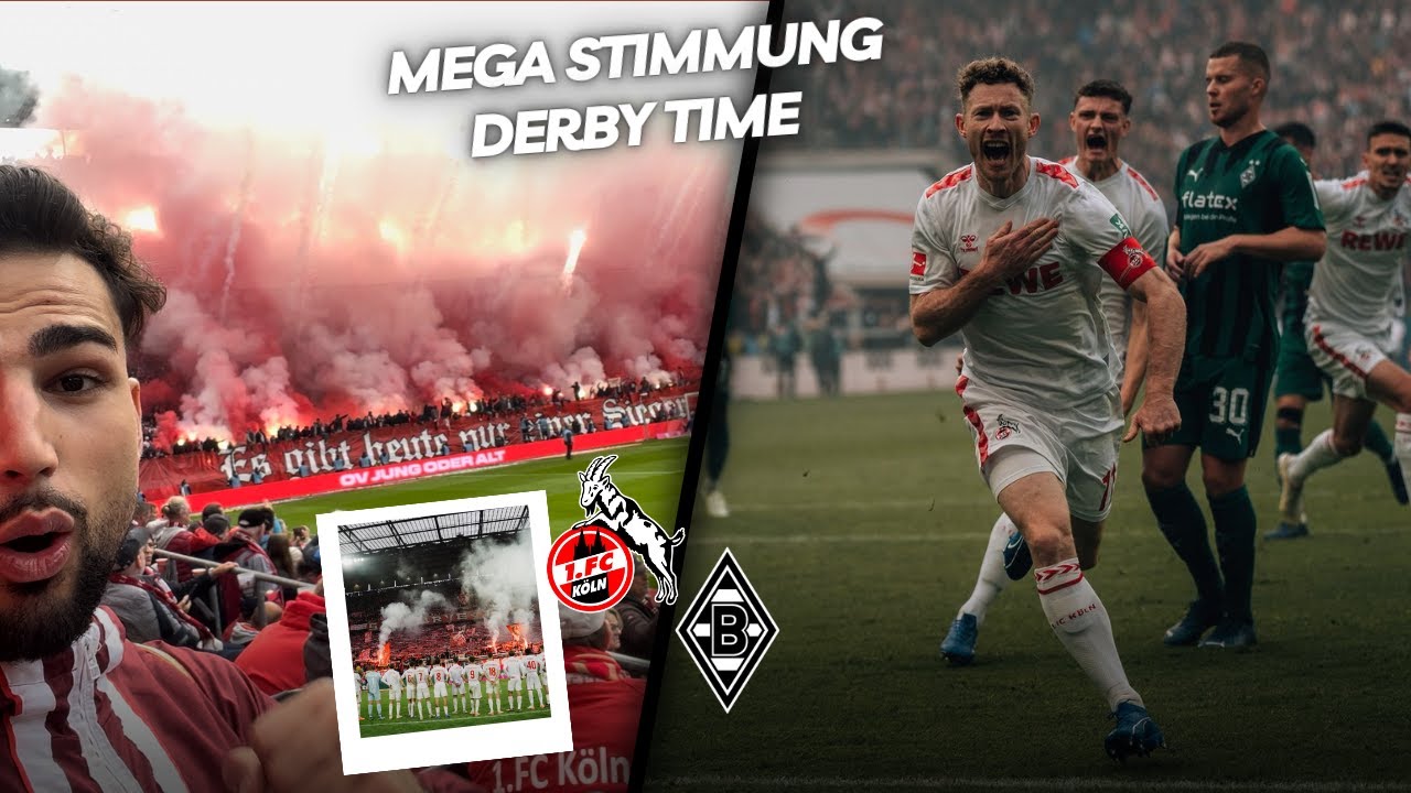 Ich war beim BESTEN DERBY Deutschlands 🔥 | FC Köln - Borussia ...