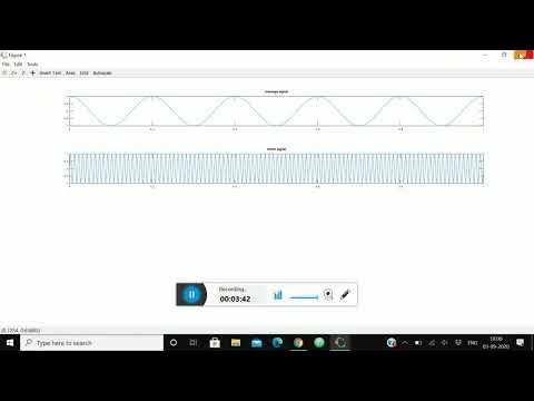 matlab code for frequency modulation fm demodulation matlab code - YouTube