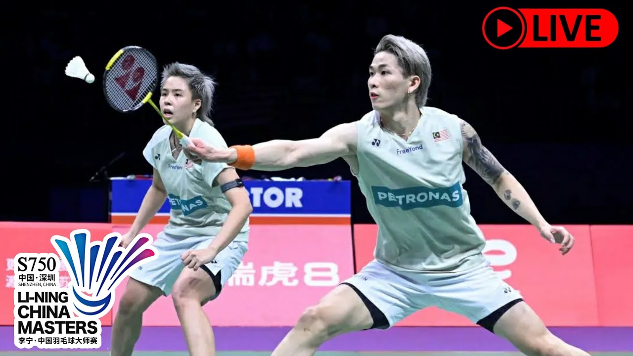🔴LIVE - Semi FINAL |CHEN Tang Jie/TOH (MAS) vs (CHN) FENG/HUANG Dong ...