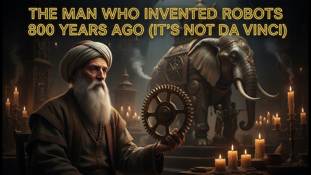 The Man Who Invented Robots 800 Years Ago (It's Not Da Vinci) - YouTube