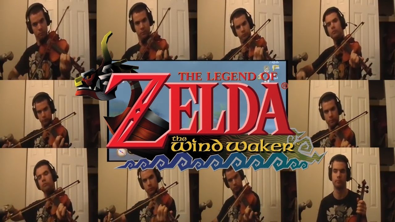 The Legend of Zelda: The Wind Waker - The Great Sea is Cursed Violin ...