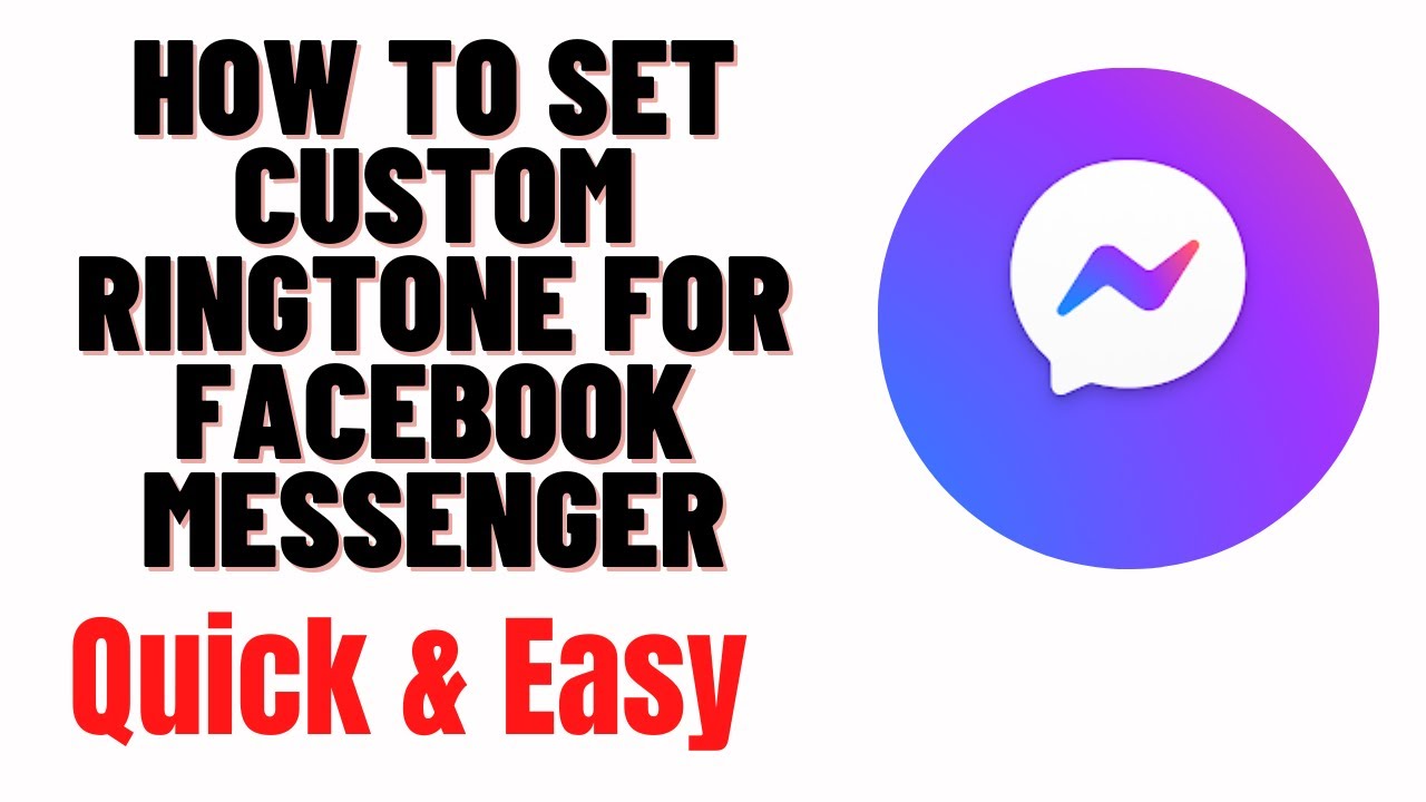 how to set custom ringtone for facebook messenger - YouTube