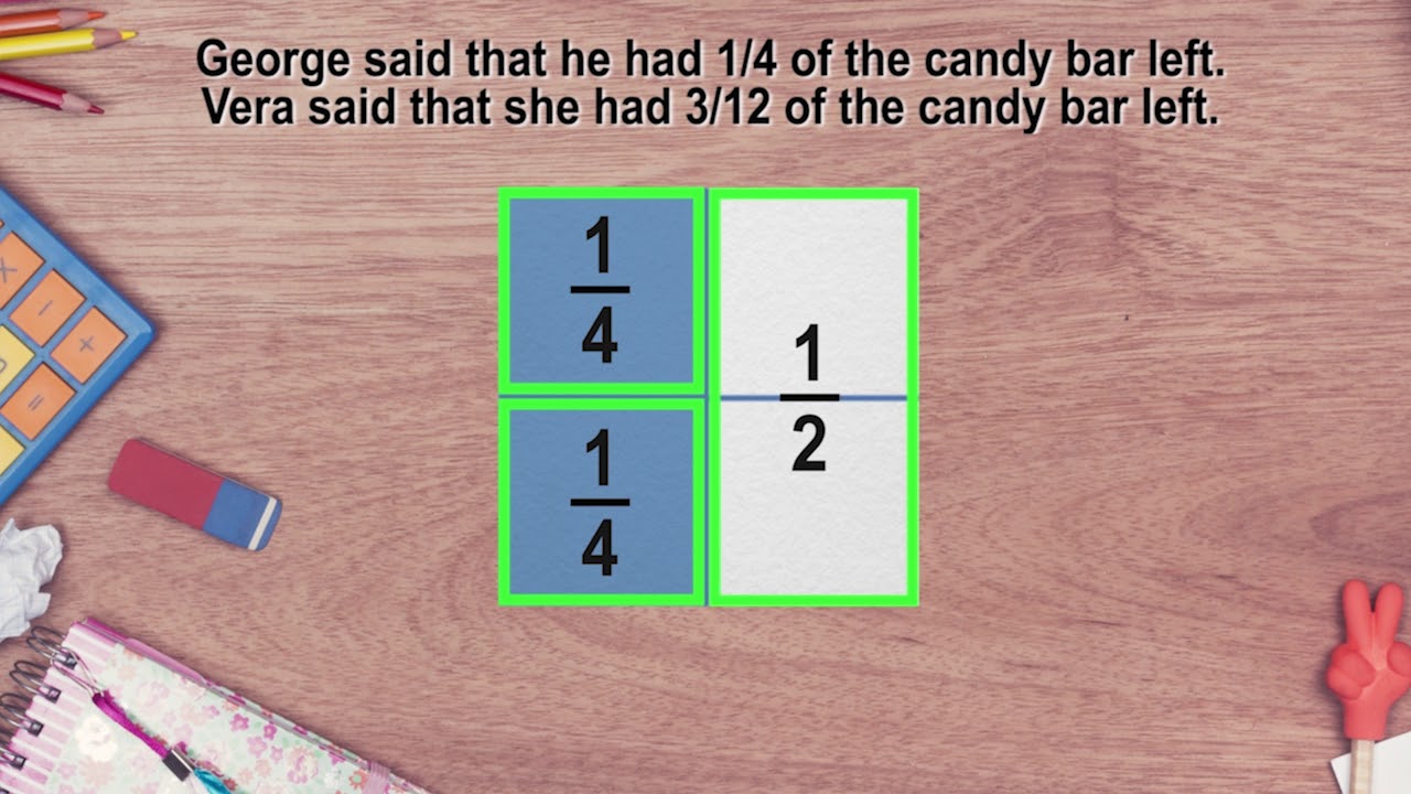 6 04 Equivalent Fractions With Area Models YouTube 6 04 Equivalent Fractions With Area Models YouTube