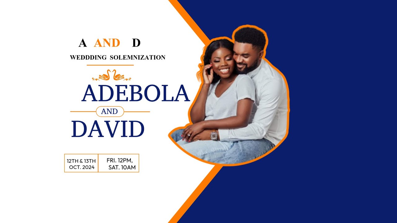 TRADITIONAL WEDDING CEREMONY BETWEEN ADEBOLA & DAVID | 11TH OCT. 2024 ...