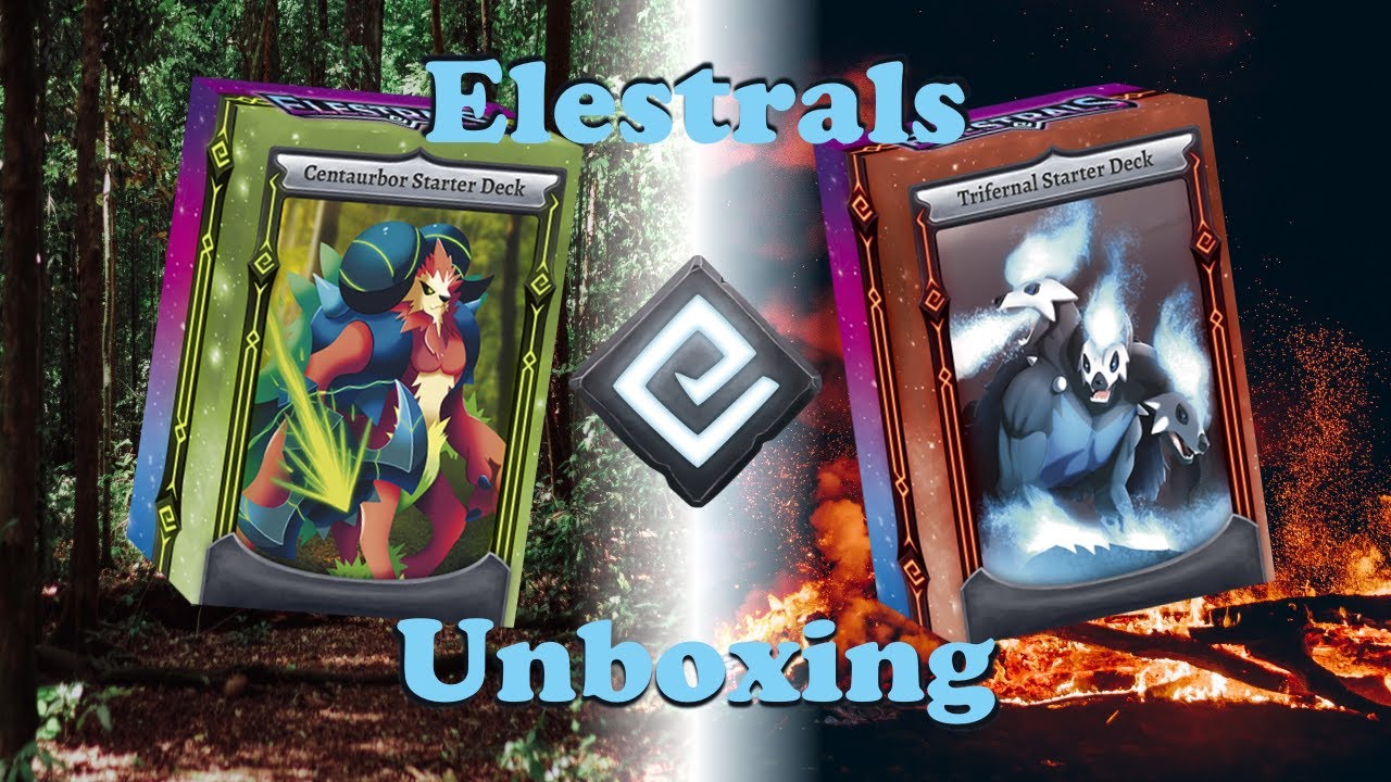 Centaurbor and Trifernal Prototype Decks! | Elestrals Unboxing - YouTube