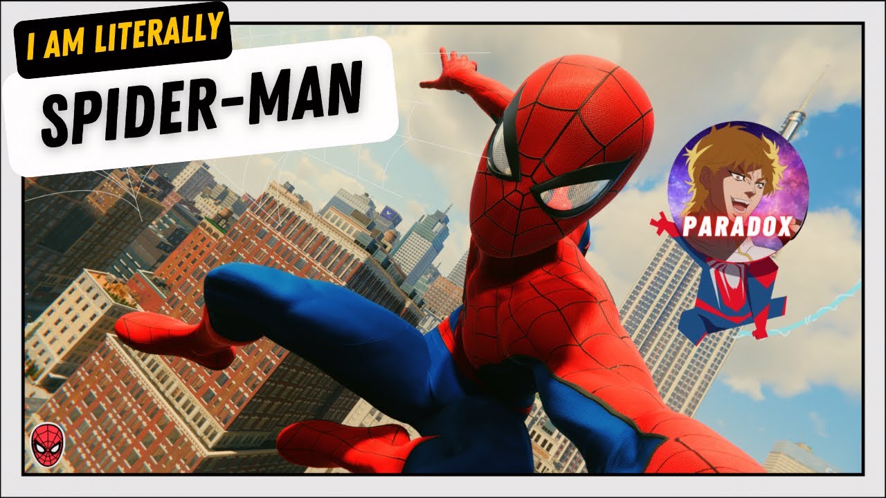 I am literally Spider-Man - YouTube