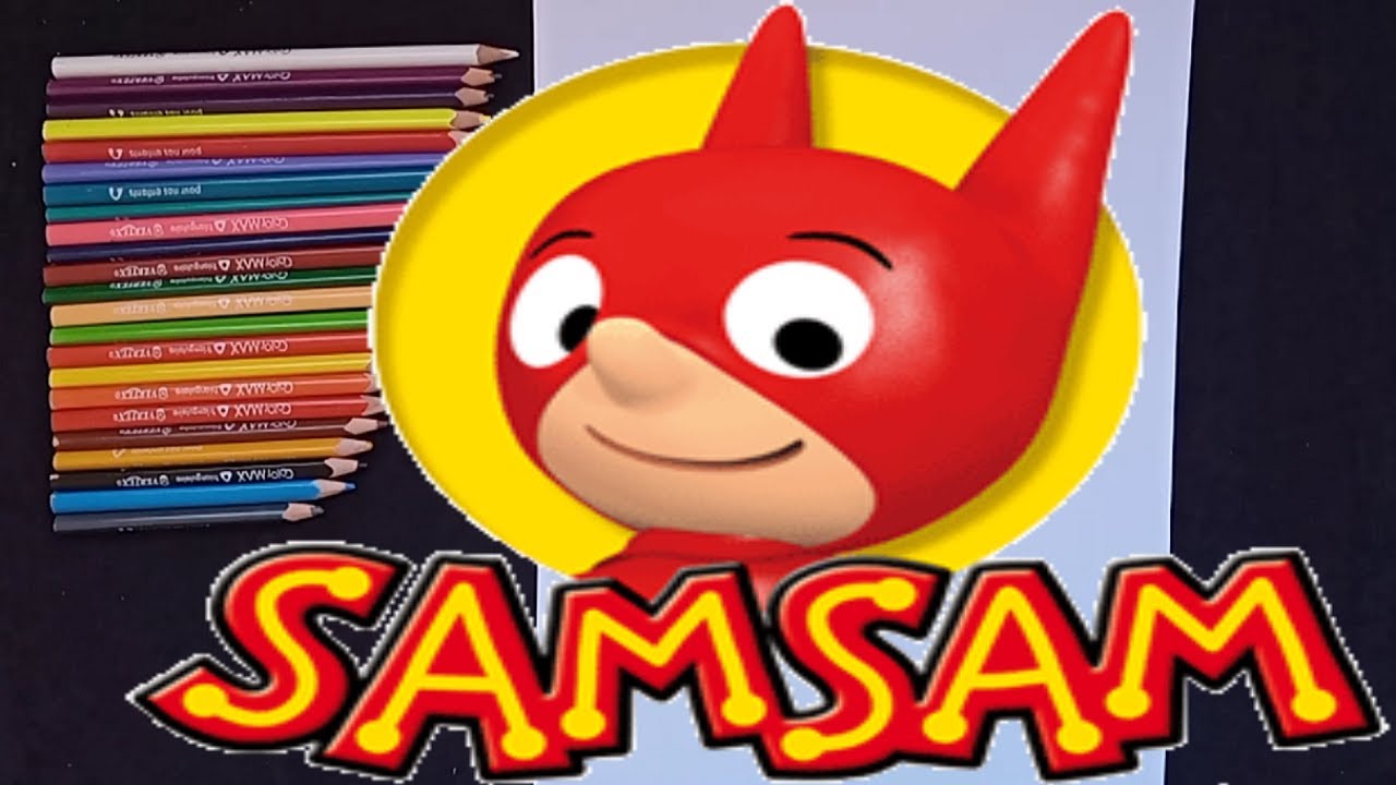How to draw and Color #87 Samsam / Comment dessiner et colorier Samsam ...