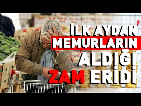 Enflasyon açıklandı... İlk aydan memurların aldığı zam eridi