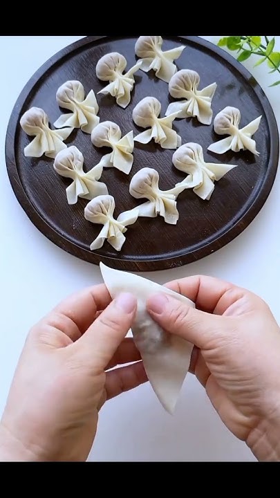 Dumplings Folding Techniques Cooking Dumplings Youtubeshorts