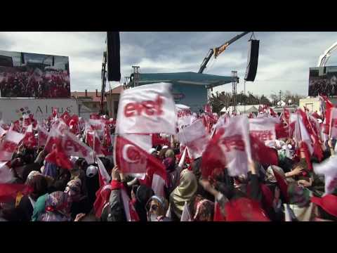 Cumhurbaşkanı Recep Tayyip ERDOĞAN ERZURUM EVET MİTİNGİ