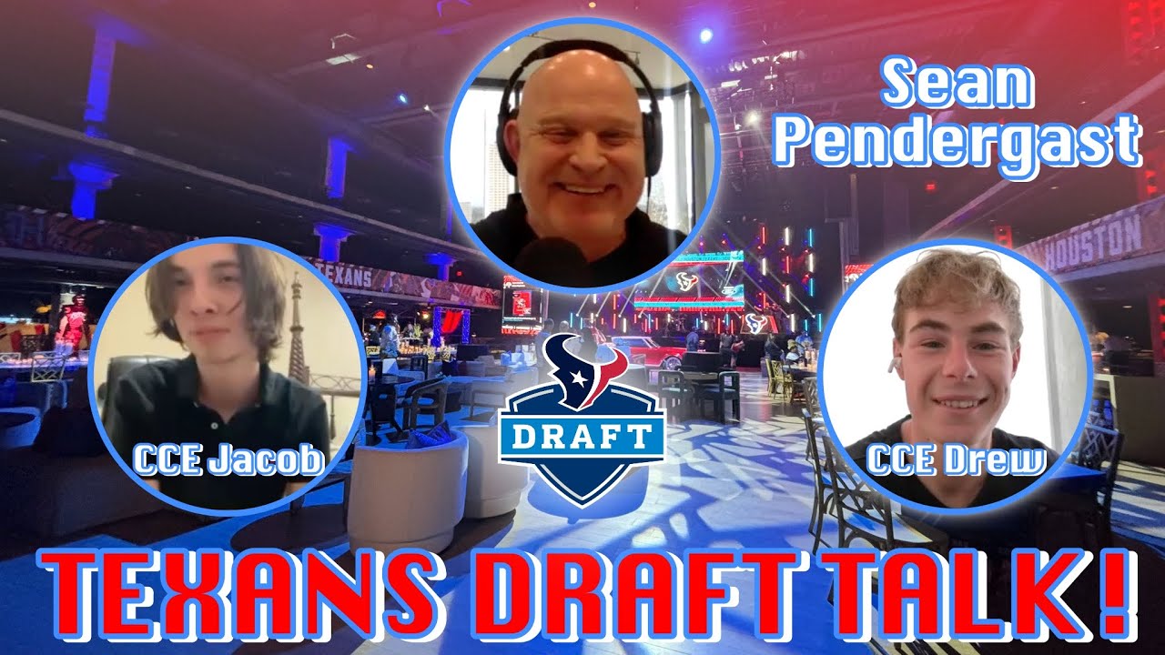 Texans Draft Talk Feat. Sean Pendergast! - YouTube
