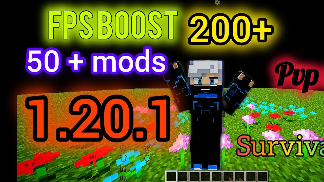 how I get maximum fps from these mods 200+ fps 😮 | 1.20.1 - YouTube