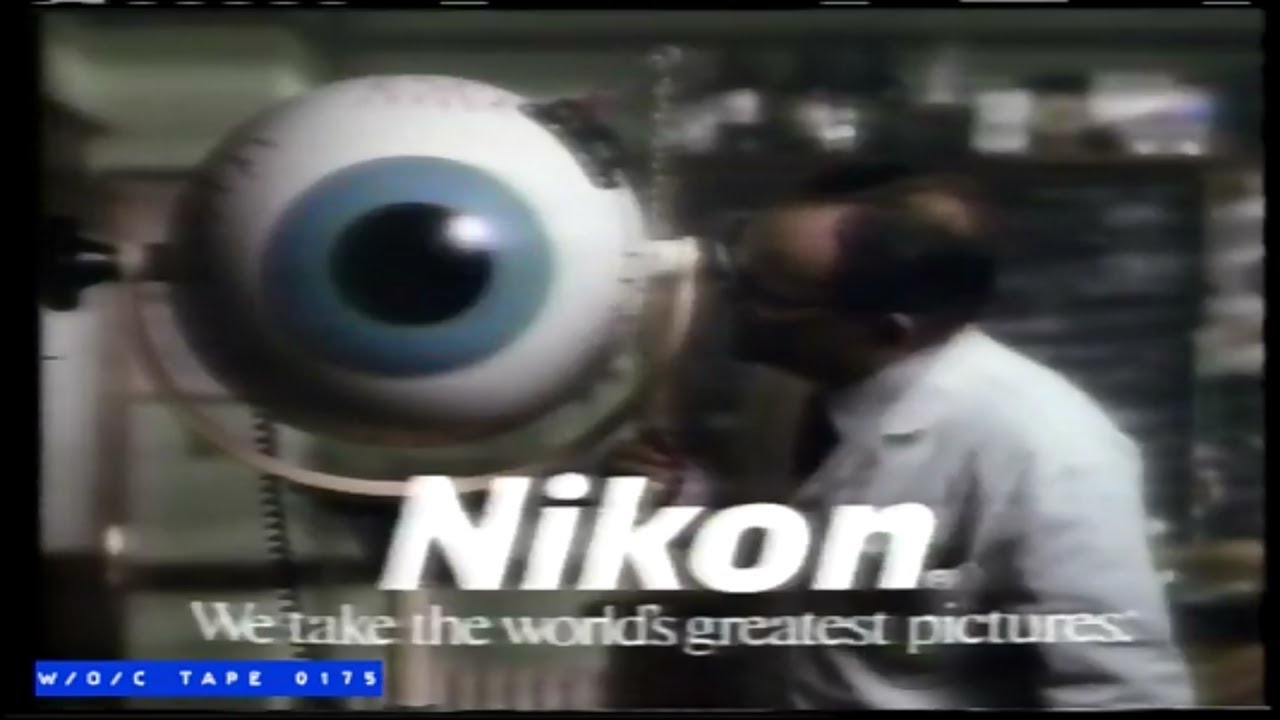 Nikon Camera Commercial - 1989 - YouTube