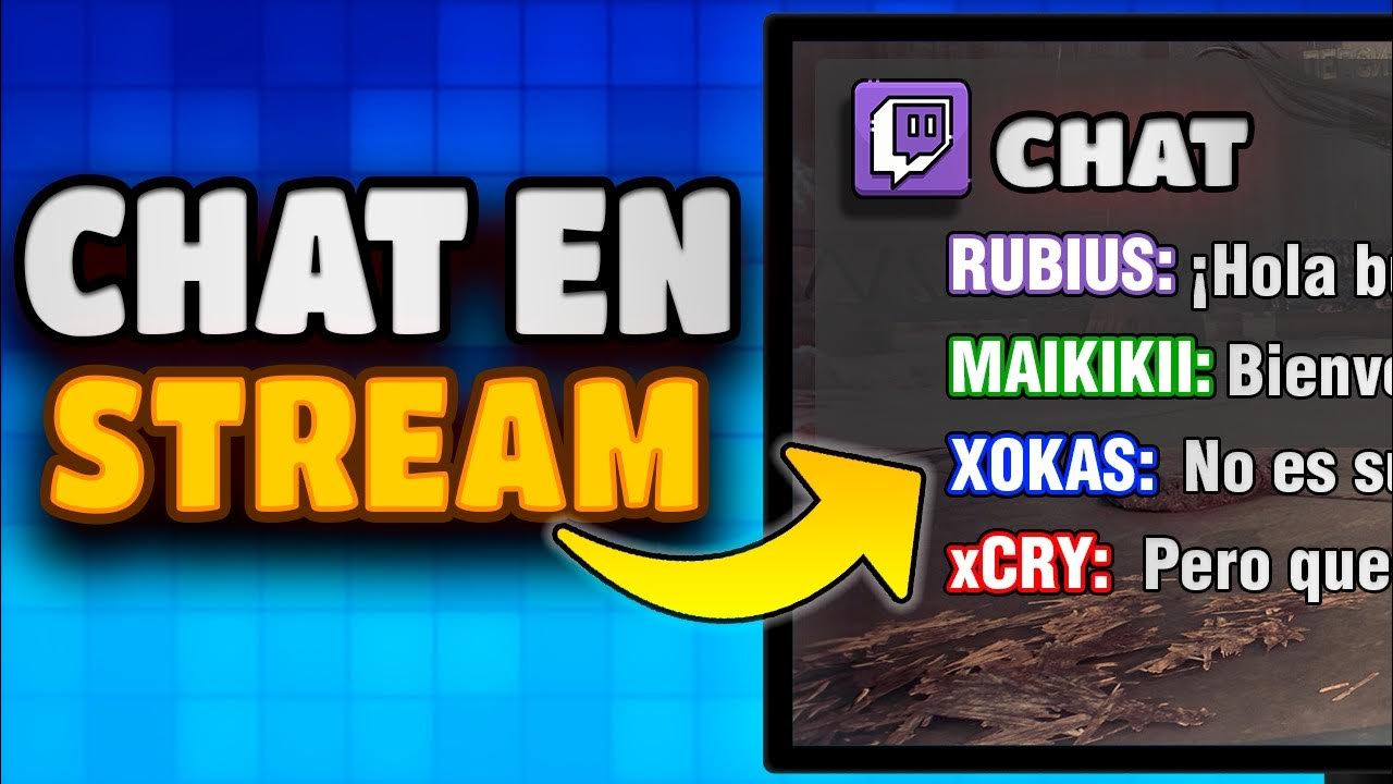 COMO PONER EL CHAT DE TWITCH EN OBS ¡CON UN SOLO CLICK! 😱 - YouTube