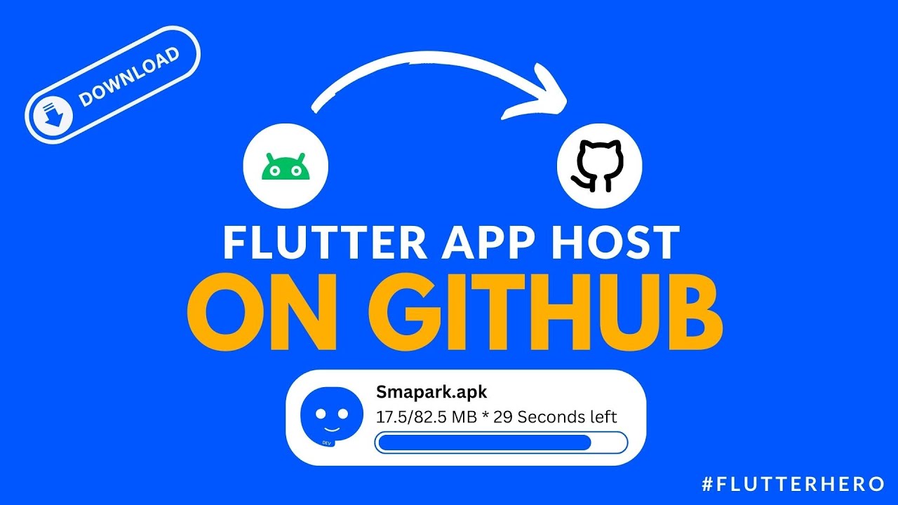 ️ Flutter App Host On Github Flutterhero Youtube 0388