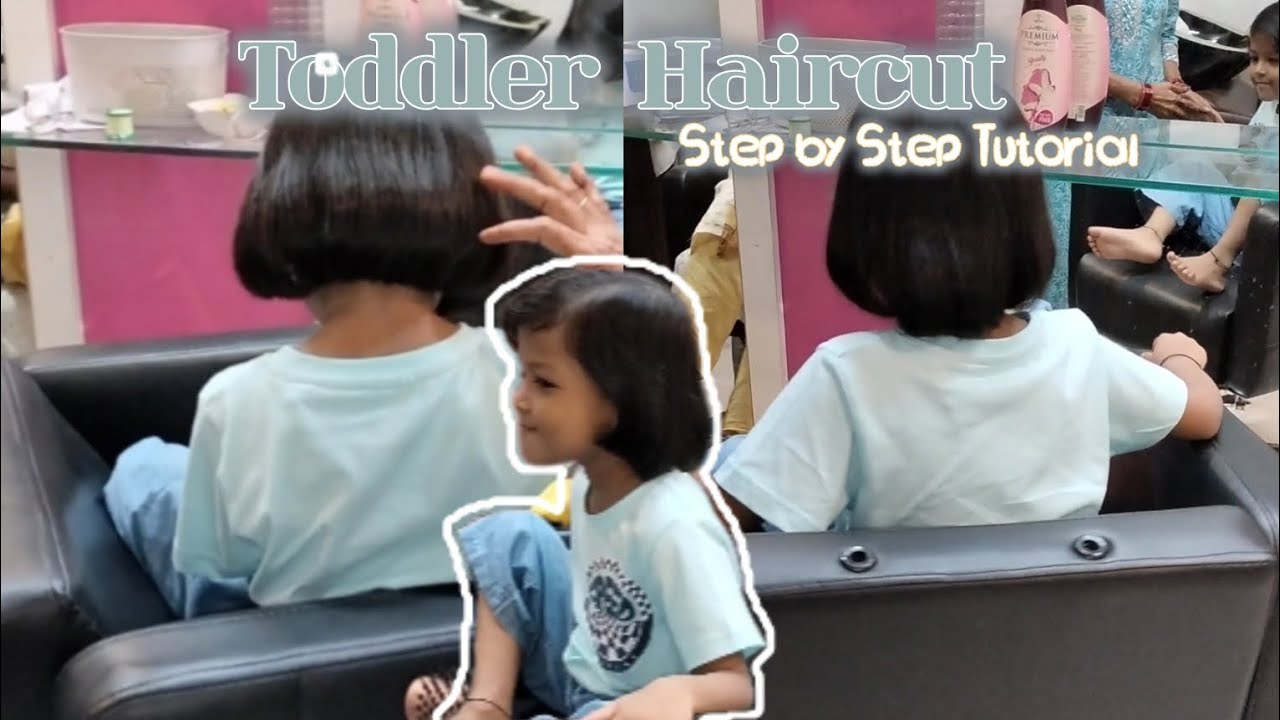 Toddler Haircut Tutorial | Step by Step @nature.sbeautyworld - YouTube