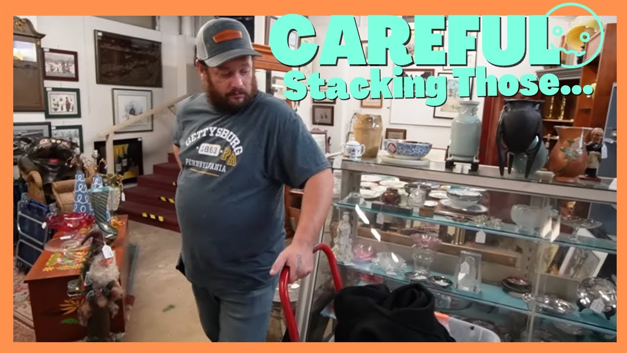 CAREFUL Stacking Those... | Reselling Behind The Scenes & Booth Restock ...