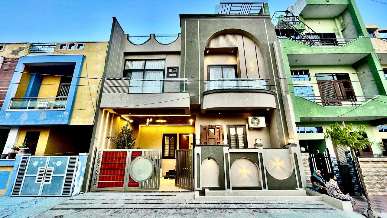 5 Bhk Ultra Luxury kothi design with beautiful interior design - YouTube