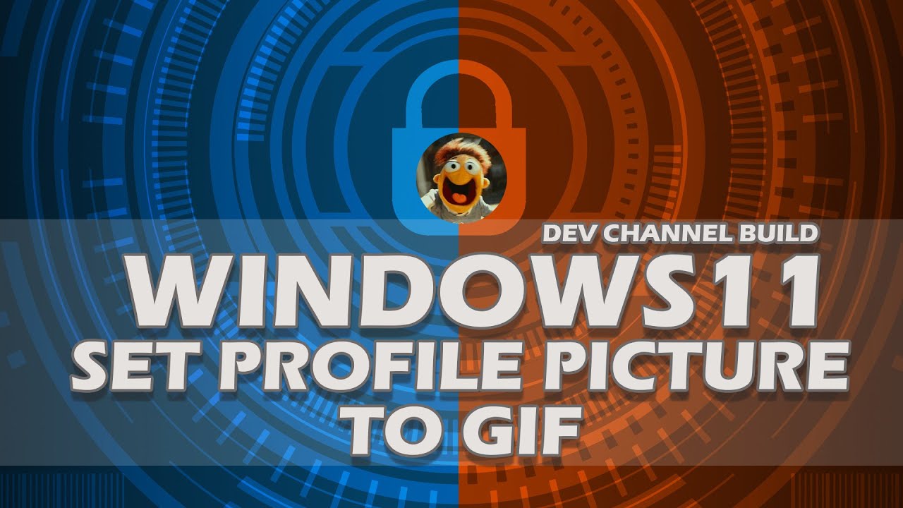 Windows 11 Incredible Unknown Fact Change your profile to gif Will ...