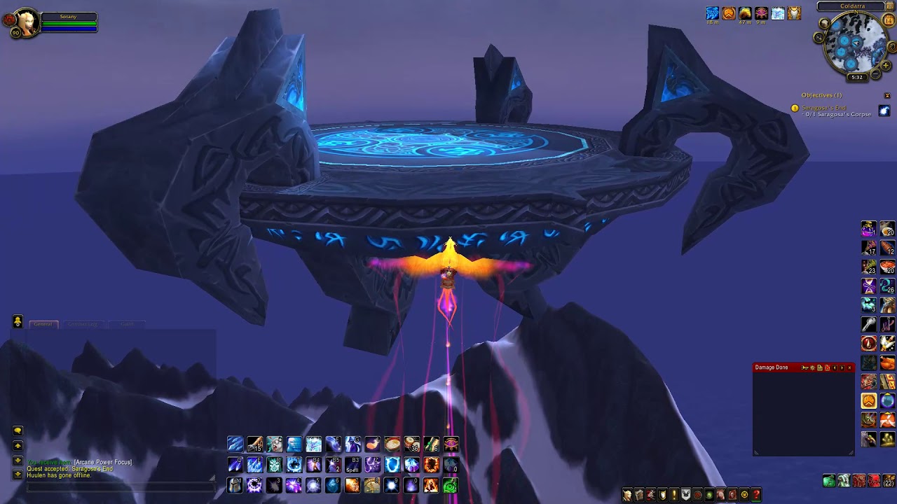 World of Warcraft Quests - Saragosa's End - YouTube