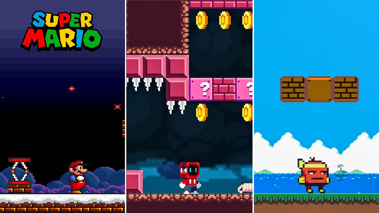 Playing Different Mario Clones (Some Are Surprisingly Good) - YouTube