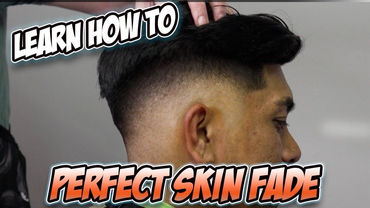 Learn The Perfect Skin Fade in 5 minutes #learn #skinfade #haircut # ...