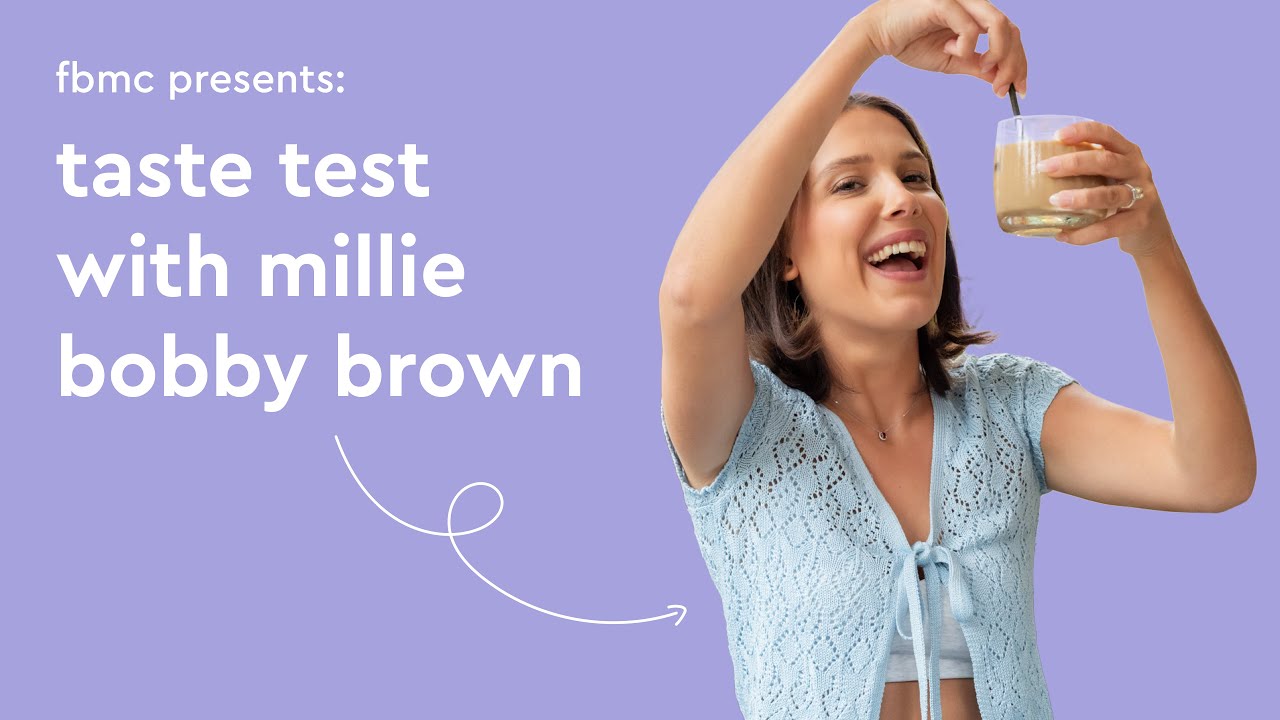 Millie Bobby Brown's Coffee Syrups Taste Test - Can She Identify Her ...