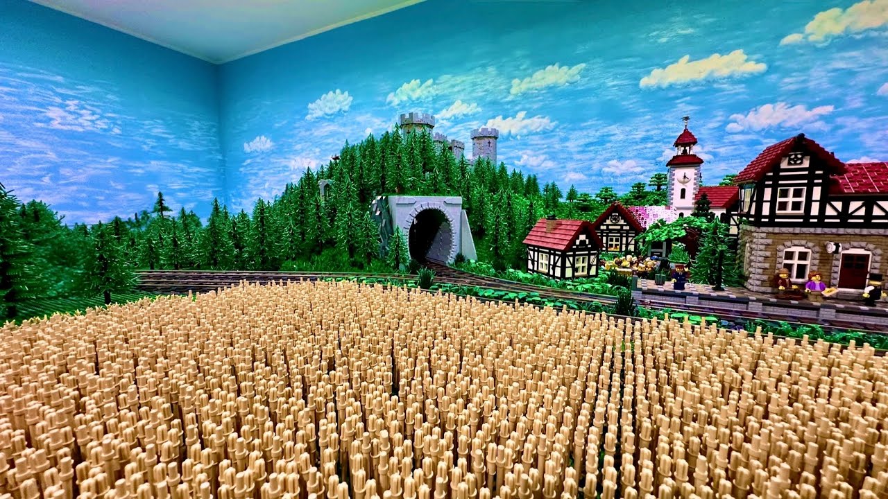 Now that's enough: LEGO Wheat Field Insanity! - YouTube