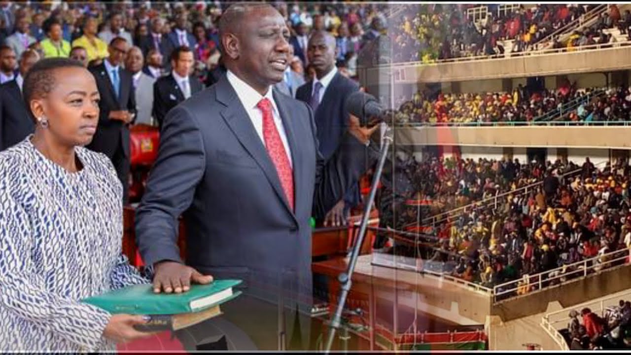 LIVE!! WILLIAM RUTO'S SWEARING-IN CEREMONEY AT KASARANI STADIUM!! - YouTube