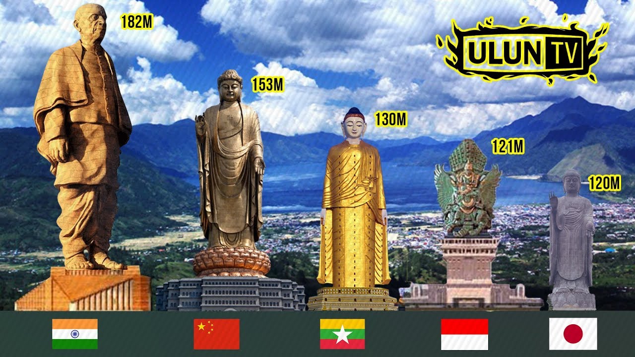 5 Patung Paling Tertinggi Didunia Ada Dari INDONESIA lho - YouTube