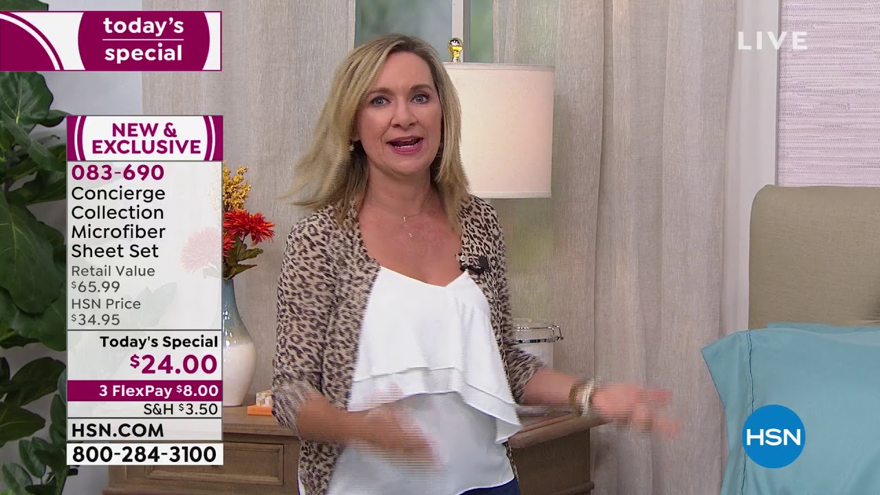 HSN | Bedding Essentials 08.20.2019 - 07 PM - YouTube