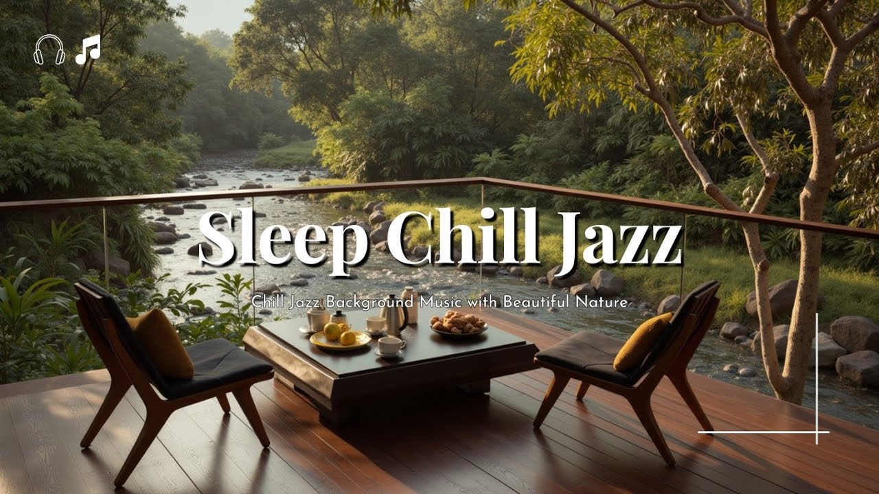 Study Relax Sleep Chill Jazz Background Music with Beautiful Nature ...