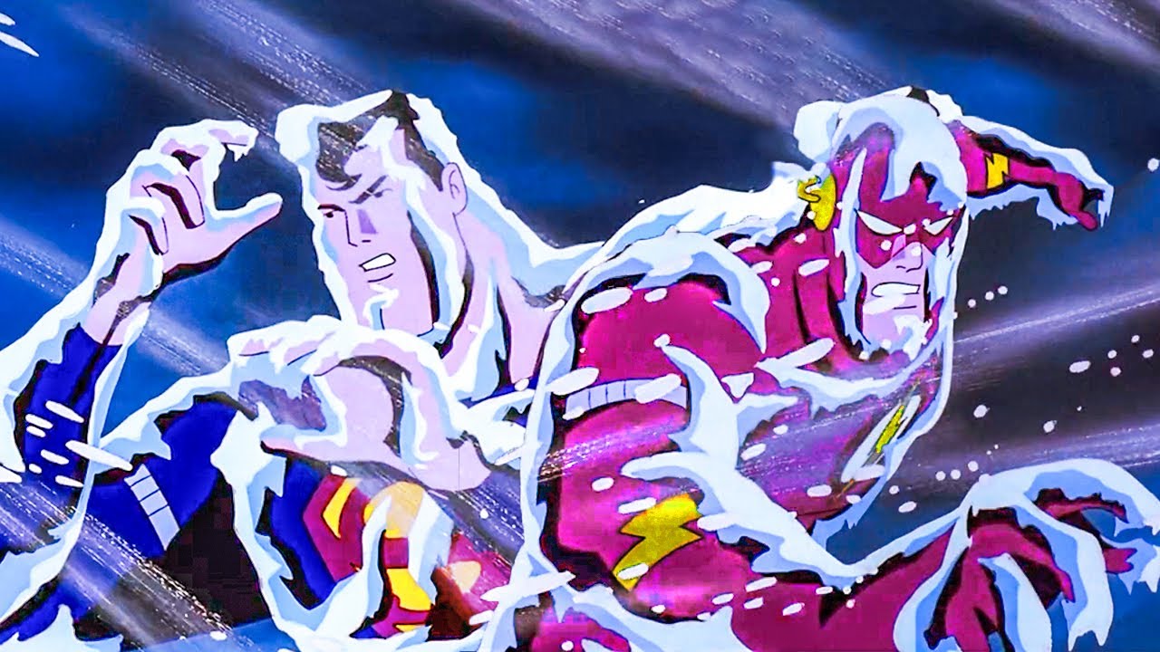 Superman races Flash and Accidentally creates a Disastrous Winter ...