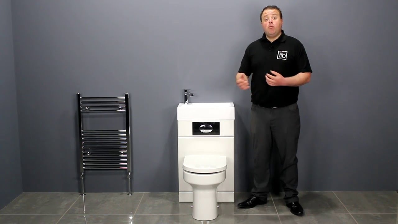 Toilet With Integrated Basin Eco Friendly Combined Toilet And Wash