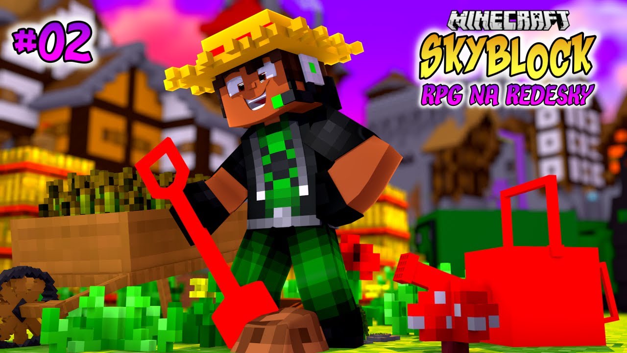 SKYBLOCK RPG REDESKY #02 - MISSÕES COM O FAZENDEIRO! #mestrespider ...