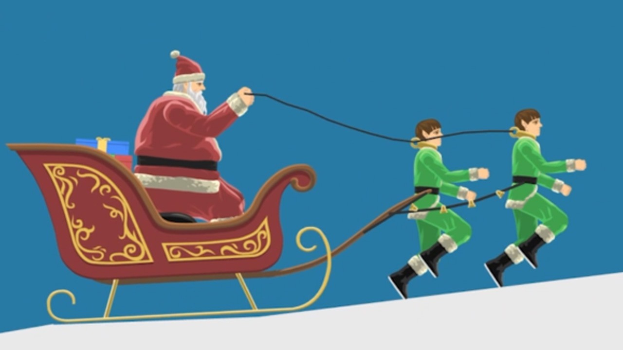Furious Santa Kills Elves Because He Is Late for Christmas - YouTube