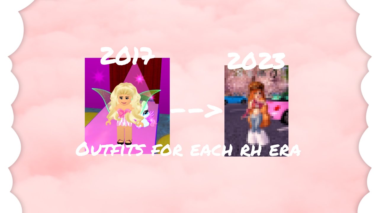 I made an outfit for each era of Royale High! 👑 - YouTube
