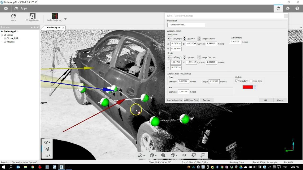 Bullet Trajectory App, V1.3, Updated Video Tutorial for Scene 6 - YouTube