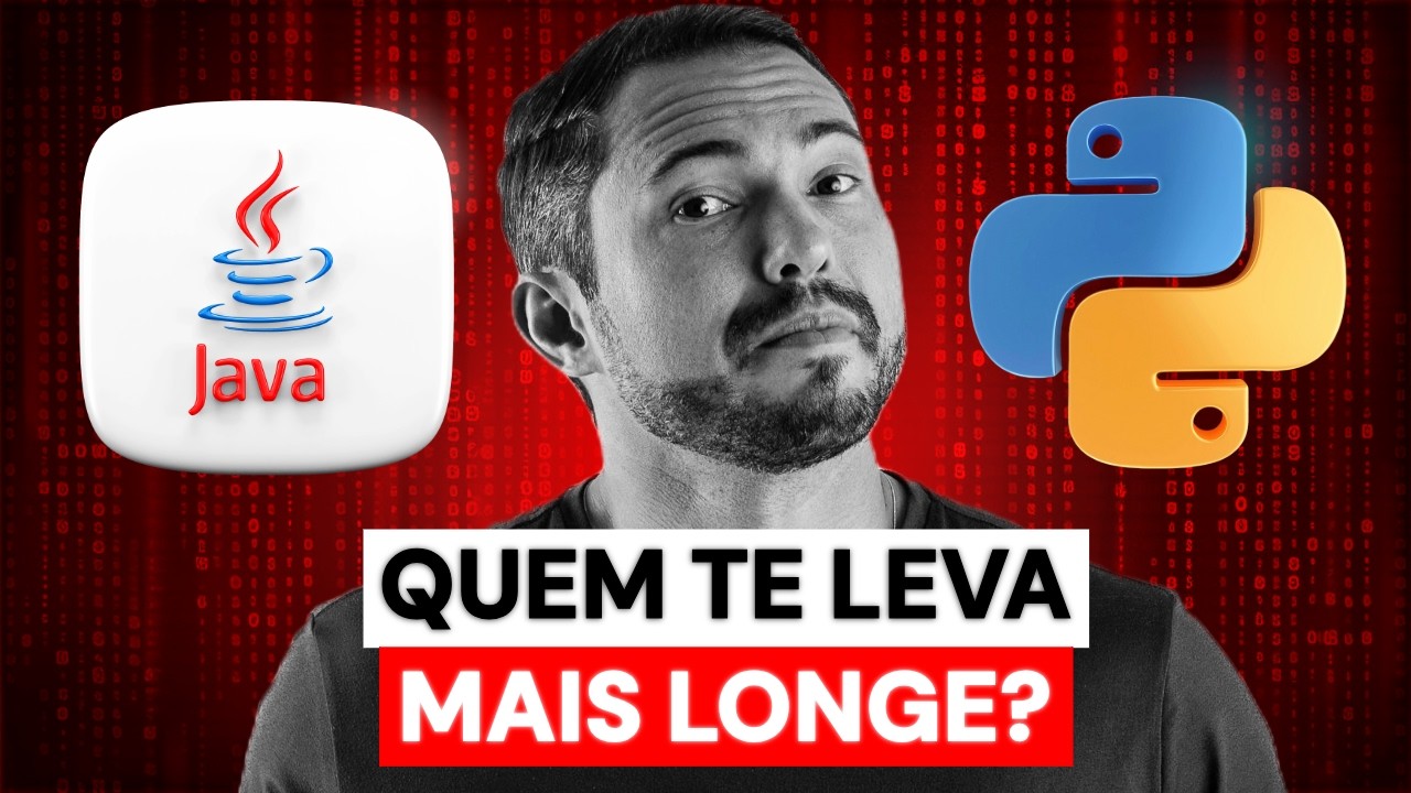Java vs Python: qual é a MELHOR linguagem PARA VOCÊ? - YouTube