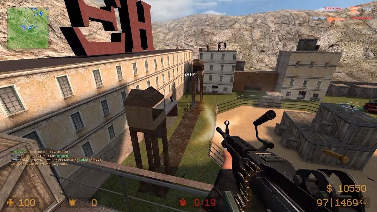 zm eh prison tower edited7 map in Counter-Strike: Source (CSS ...